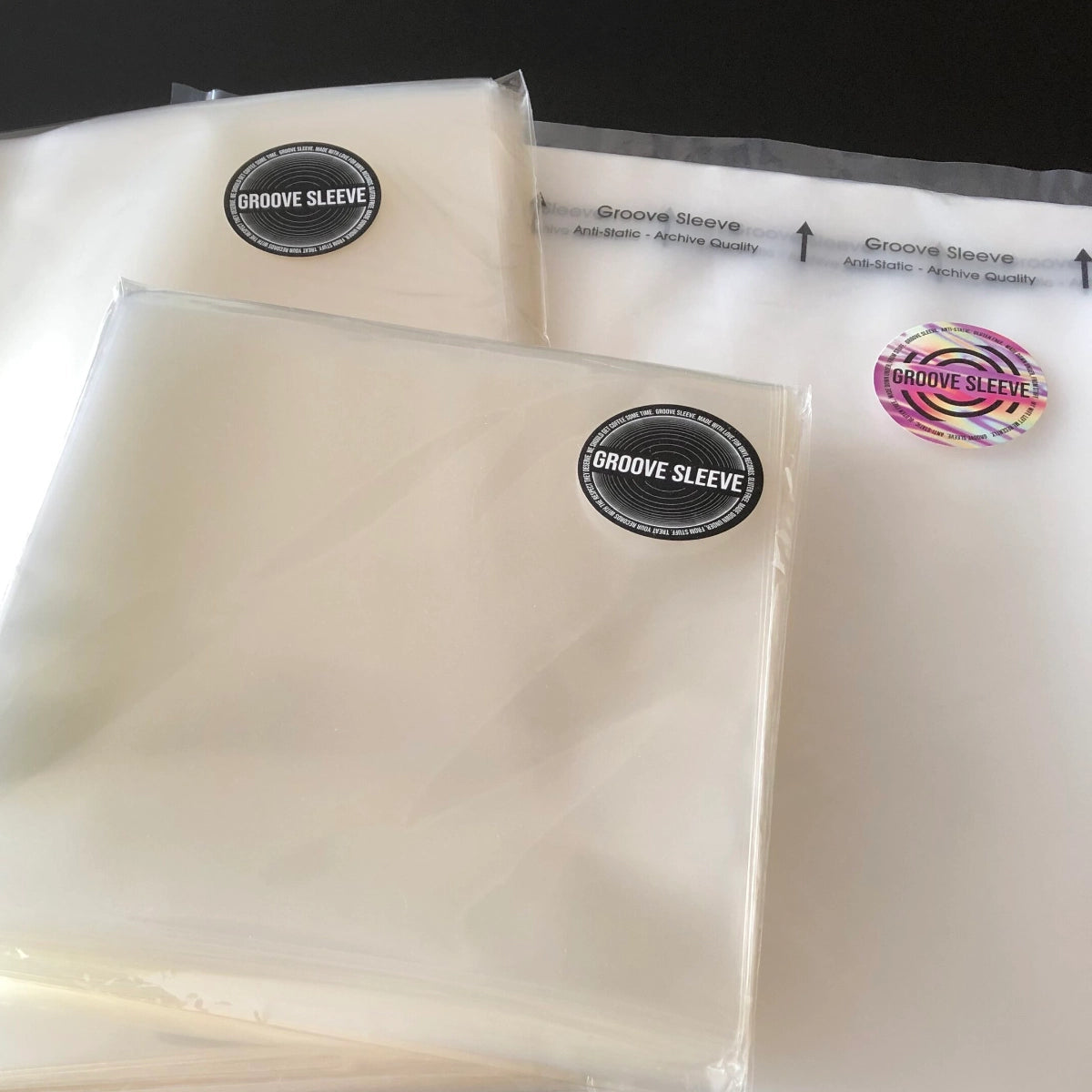 Groove Sleeve Slikk | 7-inch Vinyl Resealable Record Outer Sleeves